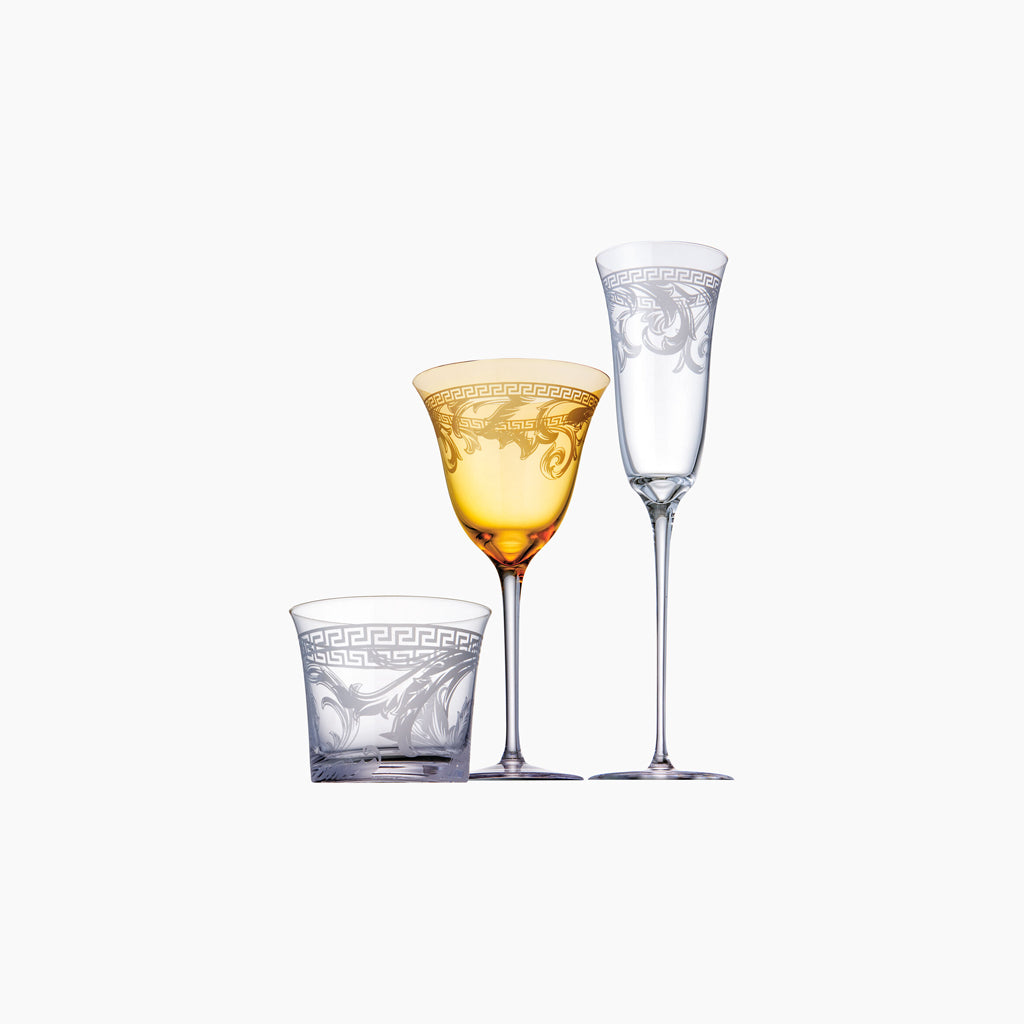 Versace Glassware Sets – Opulence Design Concept