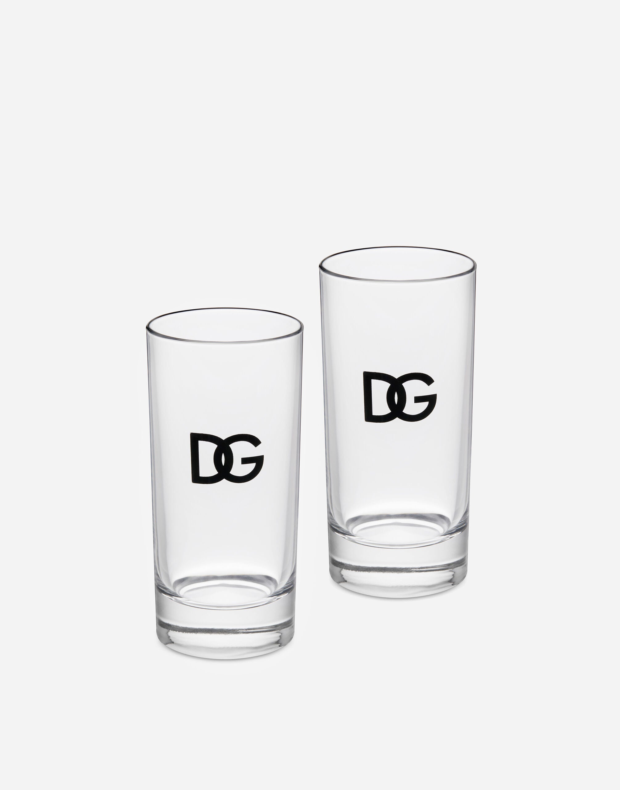 DG Logo Set 2 Drink Glasses – Opulence Design Concept