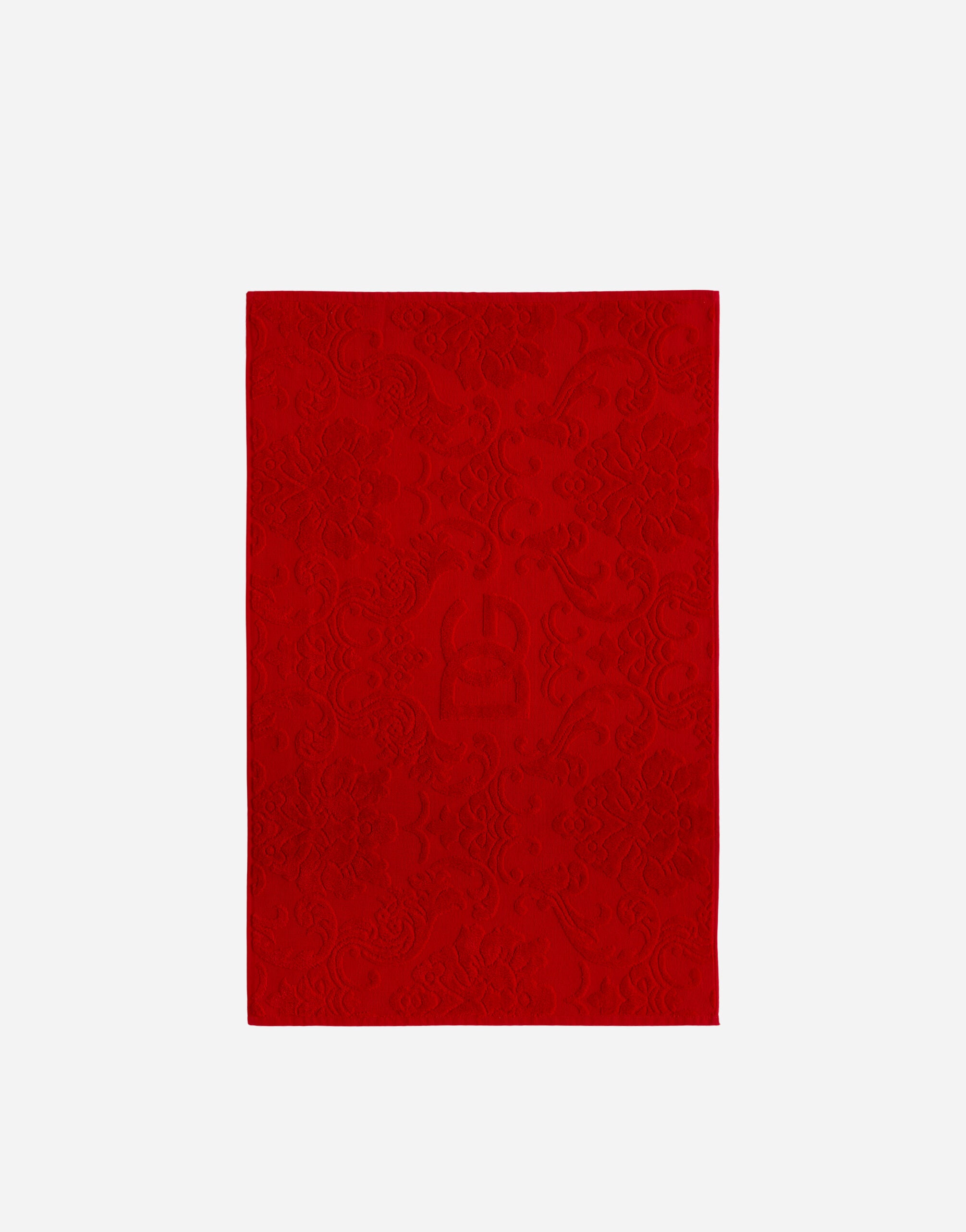 Crosswise Jacquard Red Mat – Opulence Design Concept