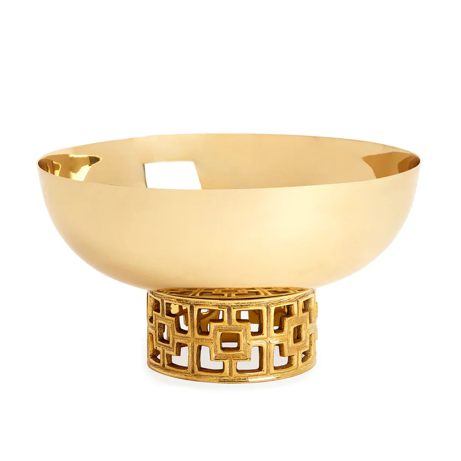 NIXON CENTERPIECE BOWL BRASS – Opulence Design Concept